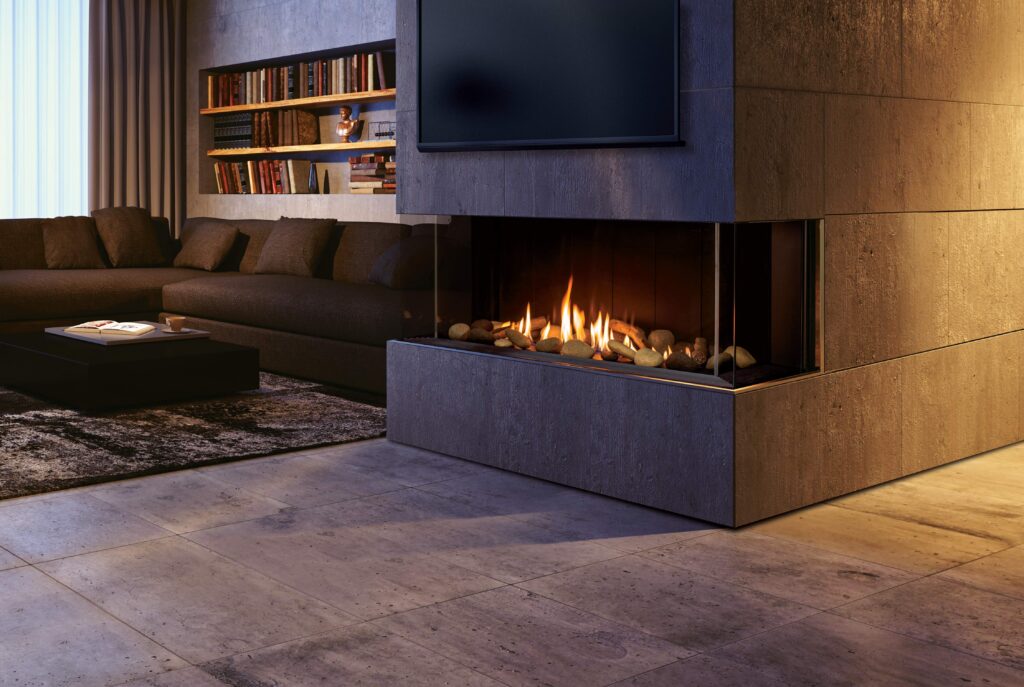 Foyer au gaz Urbana U50 - Moderne, minimaliste et performant